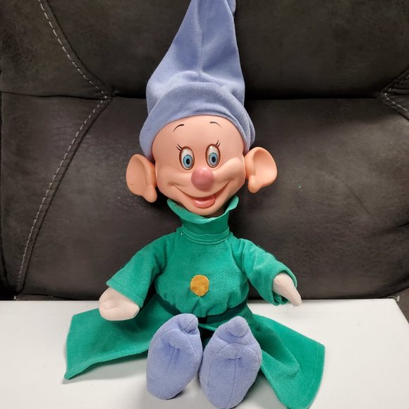 Mattel | Toys | Plush Plastic Disney Dopey From Snow White And The ...